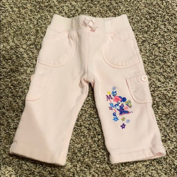 Disney | Bottoms | Disney Girl Minnie Mouse Pants | Poshmark